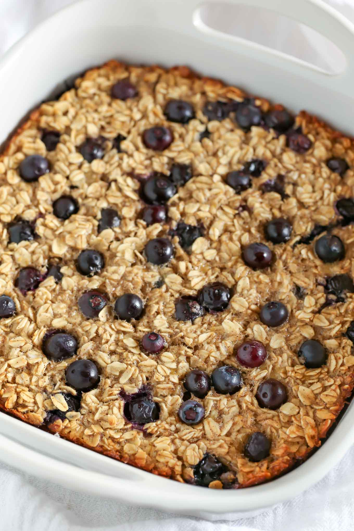 Blueberry Banana Baked Oatmeal Live Well Bake Often