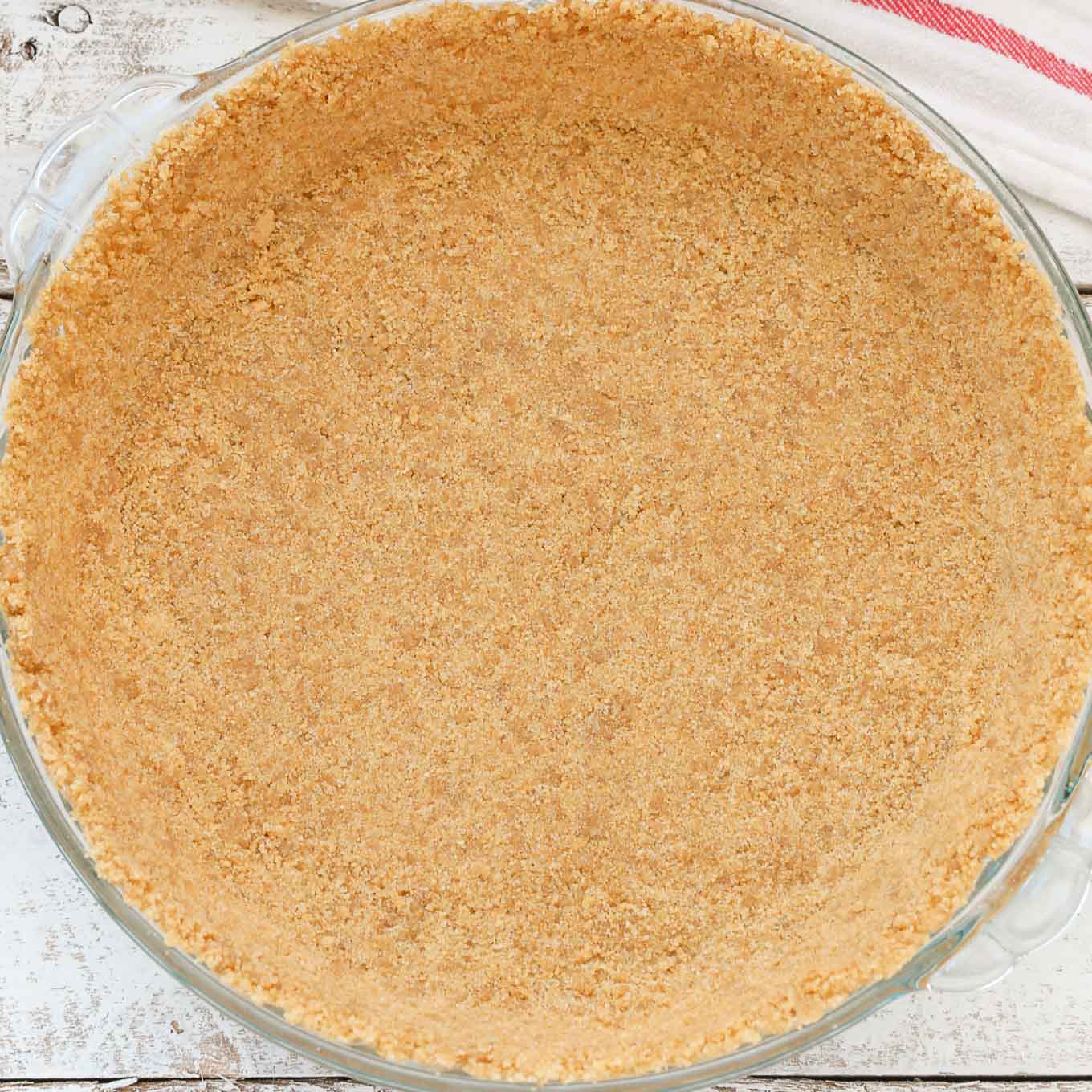 How To Make A Graham Cracker Crust - Live Well Bake Often