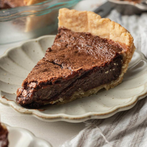 Chocolate Chess Pie