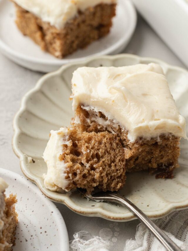 Easy Applesauce Cake - Live Well Bake Often