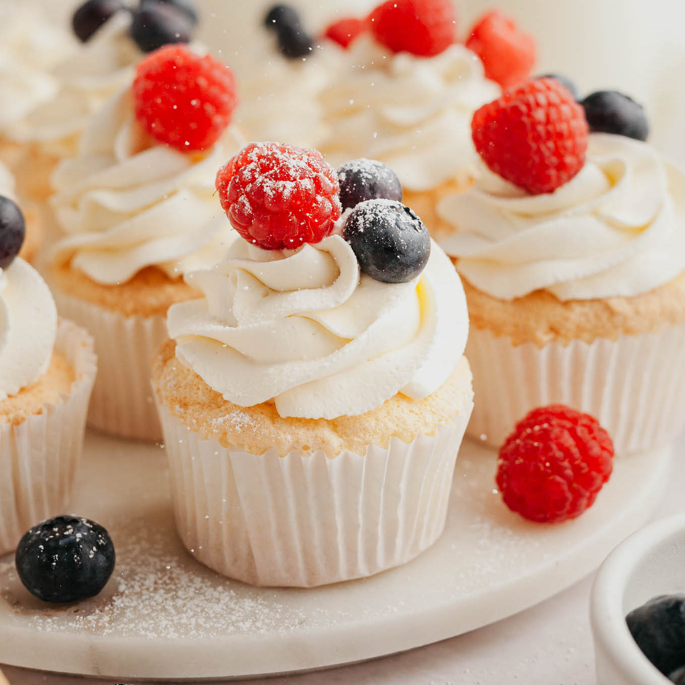 Angel Food Cupcakes Key Lime Angel Food Cupcakes With Key Lime Curd